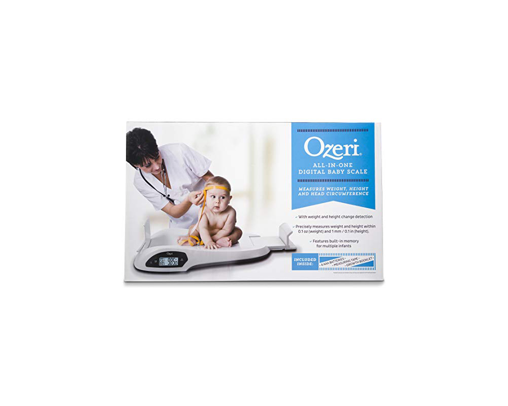 Ozeri.com : Ozeri All-in-One Baby and Toddler Scale with Weight and ...