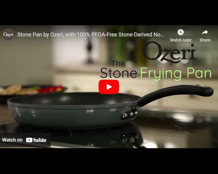 Ozeri.com : 12" Stone Frying Pan by Ozeri, with 100% APEO & PFOA-Free ...