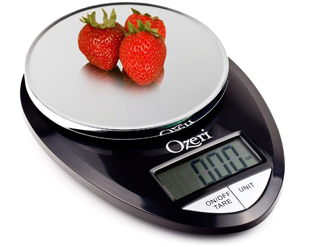 Ozeri.com : Ozeri Pro Digital Kitchen Food Scale, 1g to 12 lbs Capacity ...