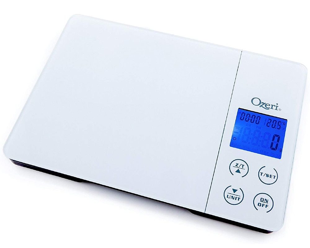 Ozeri.com : Ozeri Gourmet Digital Kitchen Scale in Tempered Glass ...