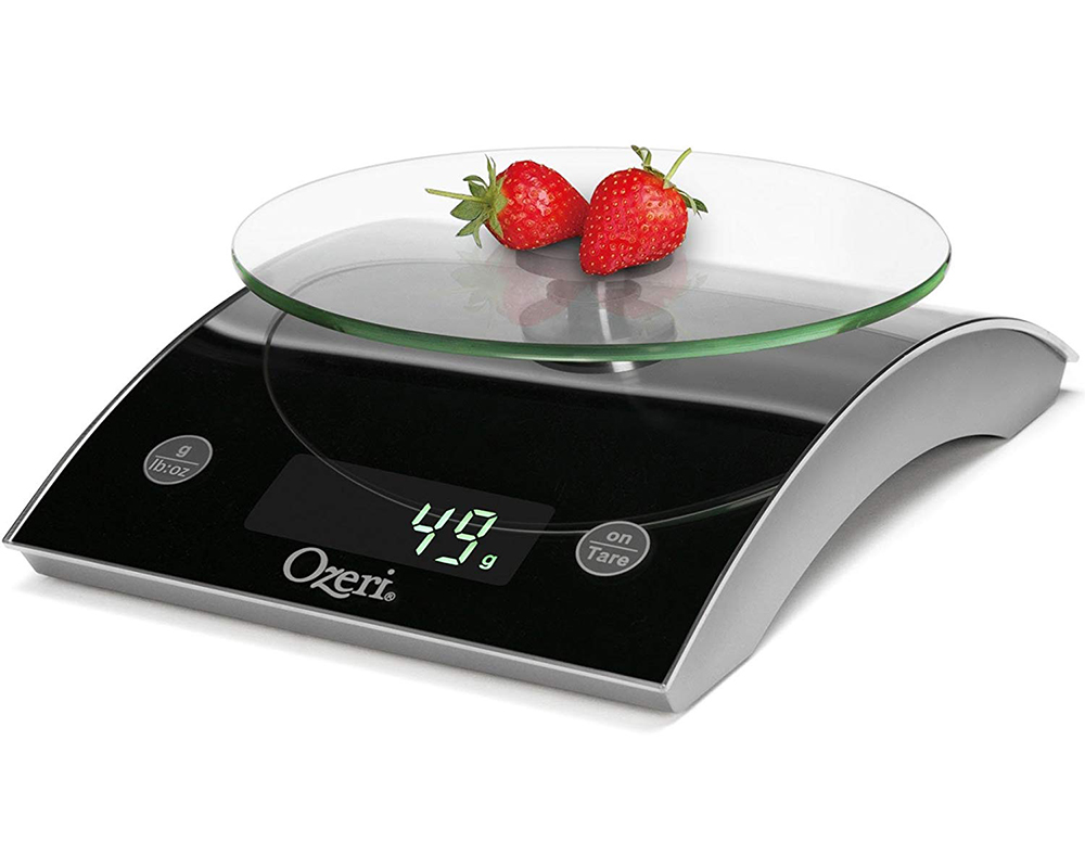 Ozeri.com : Ozeri The Epicurean LED Kitchen Scale with Removable Glass ...
