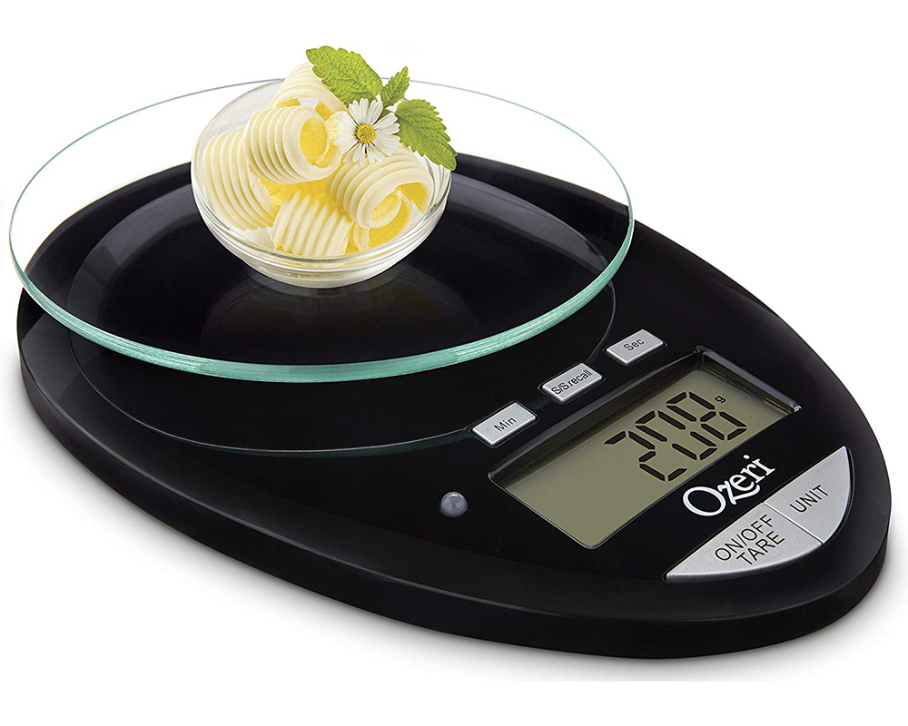 Ozeri.com : Ozeri Pro II Digital Kitchen Scale with Removable Glass ...
