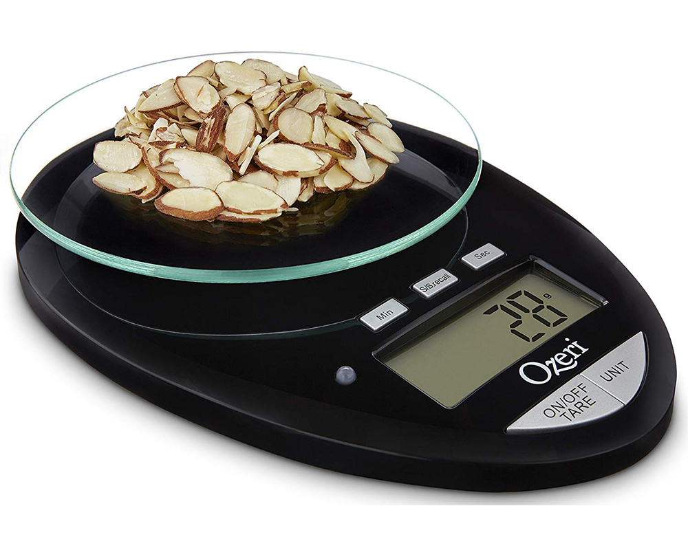Ozeri.com : Ozeri Pro II Digital Kitchen Scale with Removable Glass ...
