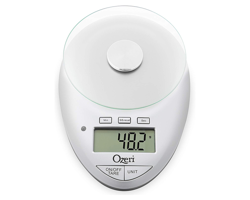 Ozeri.com : Ozeri Pro II Digital Kitchen Scale with Removable Glass ...