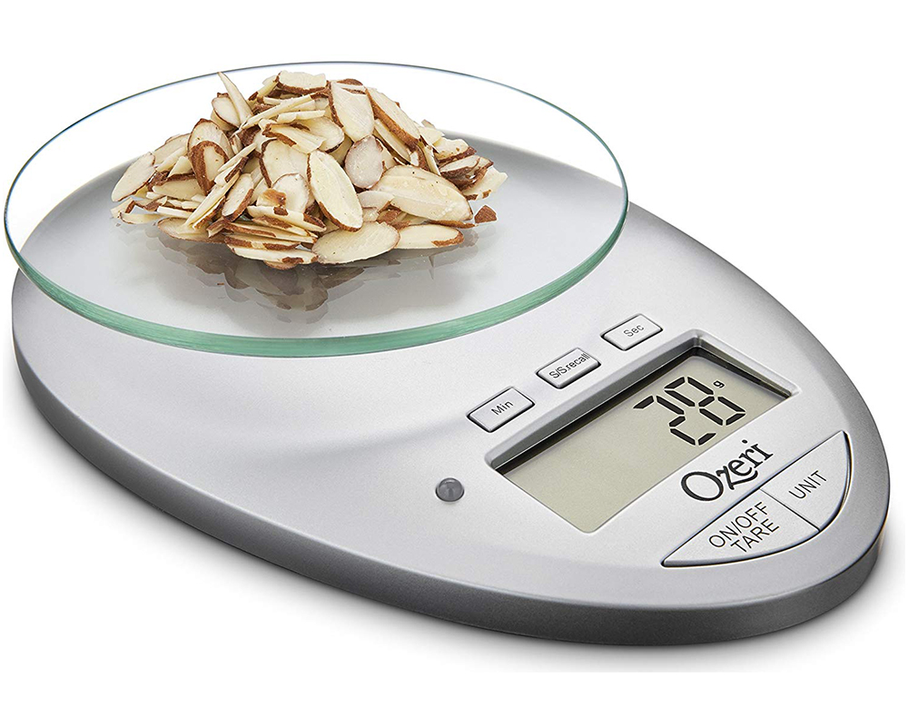 Ozeri.com : Ozeri Pro II Digital Kitchen Scale with Removable Glass ...
