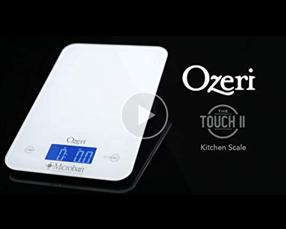 Ozeri.com : Ozeri Touch II Digital Kitchen Scale with Microban ...