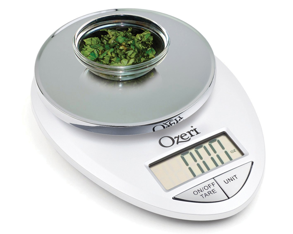 Ozeri.com : Ozeri ZK12-W Pro Digital Kitchen Food Scale, 1g/12 lb ...