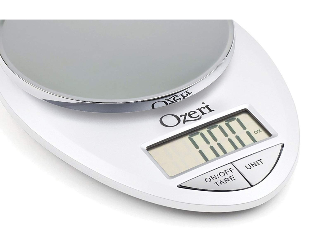 Ozeri.com : Ozeri ZK12-W Pro Digital Kitchen Food Scale, 1g/12 lb ...