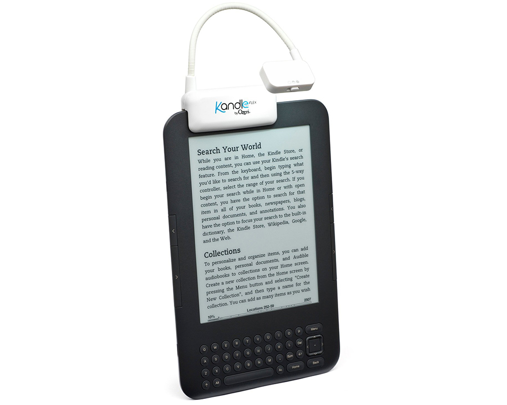 Ozeri.com : Kandle by Ozeri Flex Book Light -- LED Reading Light ...