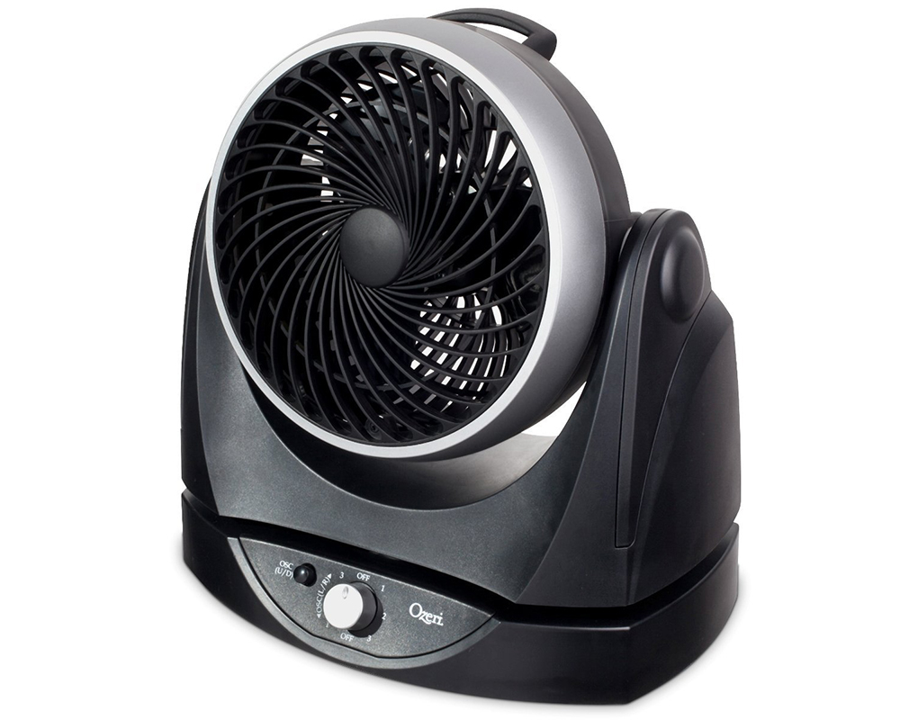 Ozeri.com : Ozeri Brezza II Dual Oscillating 10" High Velocity Desk Fan ...