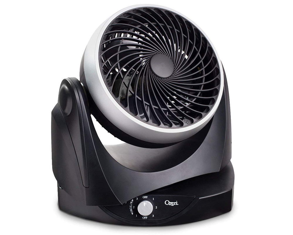 Ozeri.com : Ozeri Brezza II Dual Oscillating 10" High Velocity Desk Fan ...