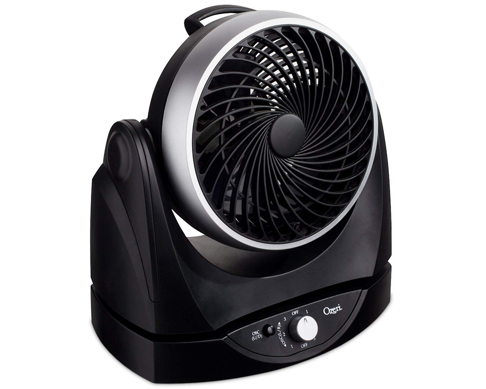Ozeri.com : Ozeri Brezza II Dual Oscillating 10" High Velocity Desk Fan ...